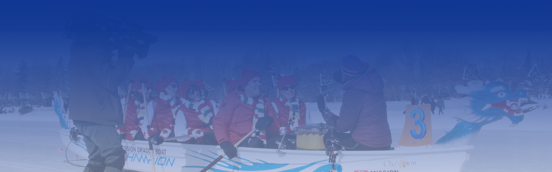 A grand snow dragon boat competition will take place in the heart of ...